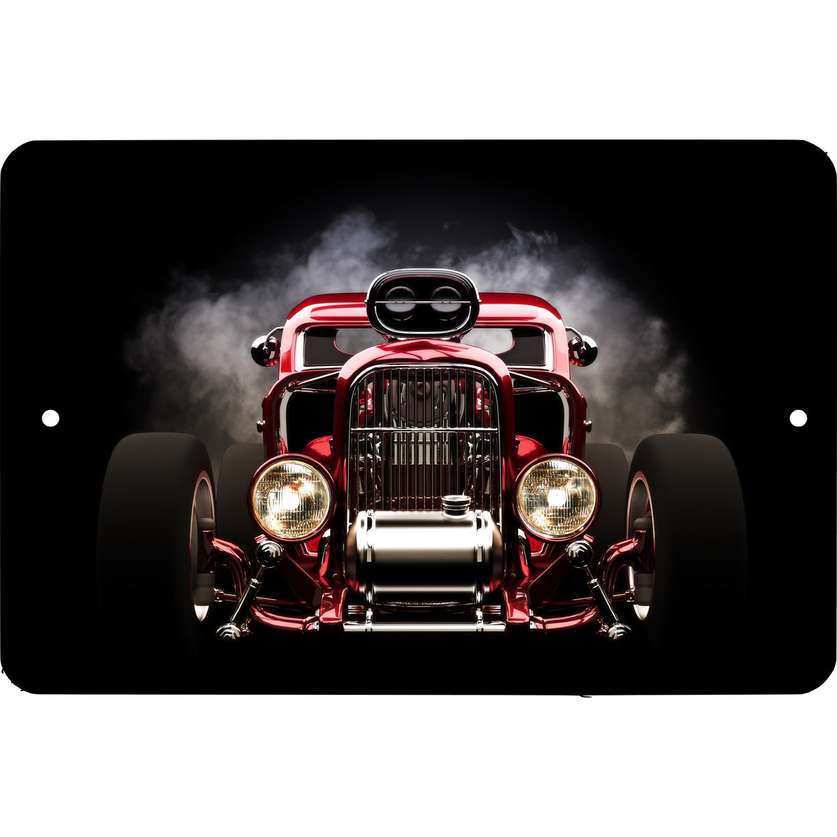 Hot Rod Burnout Metal Shop sign - Hotrod - Car - Garage Sign - Aluminu ...